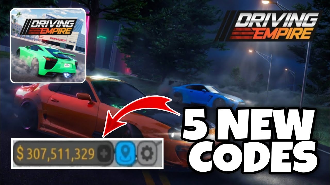 Driving Empire Roblox redeem codes new | Driving Empire redeem codes ...