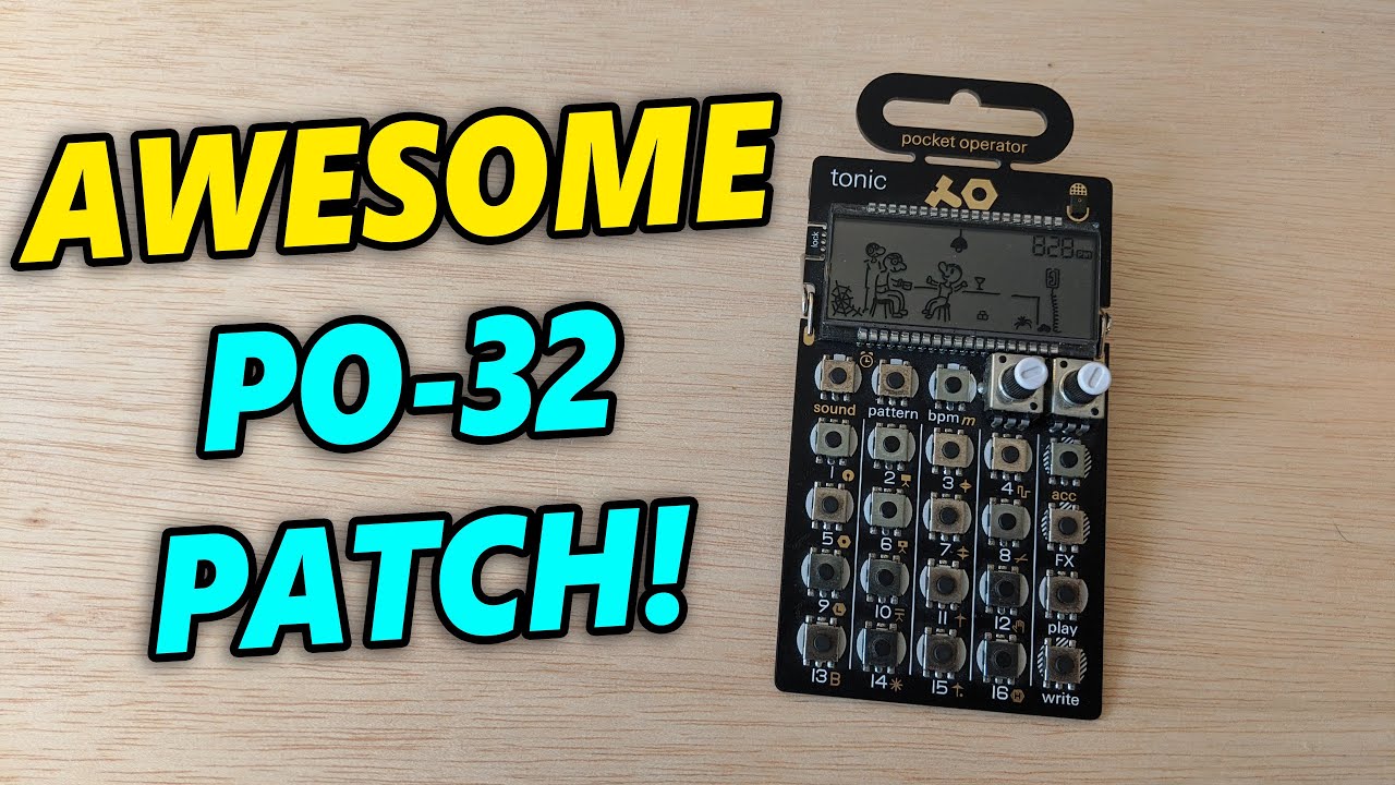 PO-32 Free Patch Recommendation! - YouTube