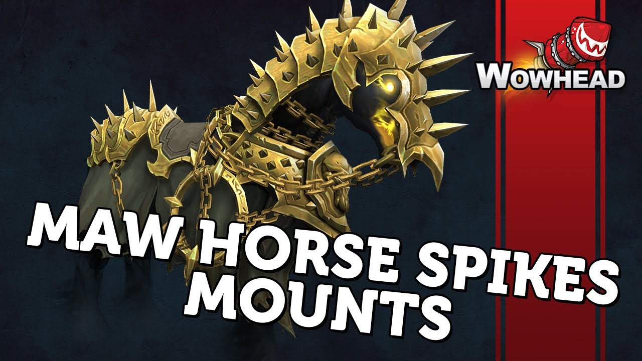 Maw Horse Spikes Mount - Chains of Domination - YouTube
