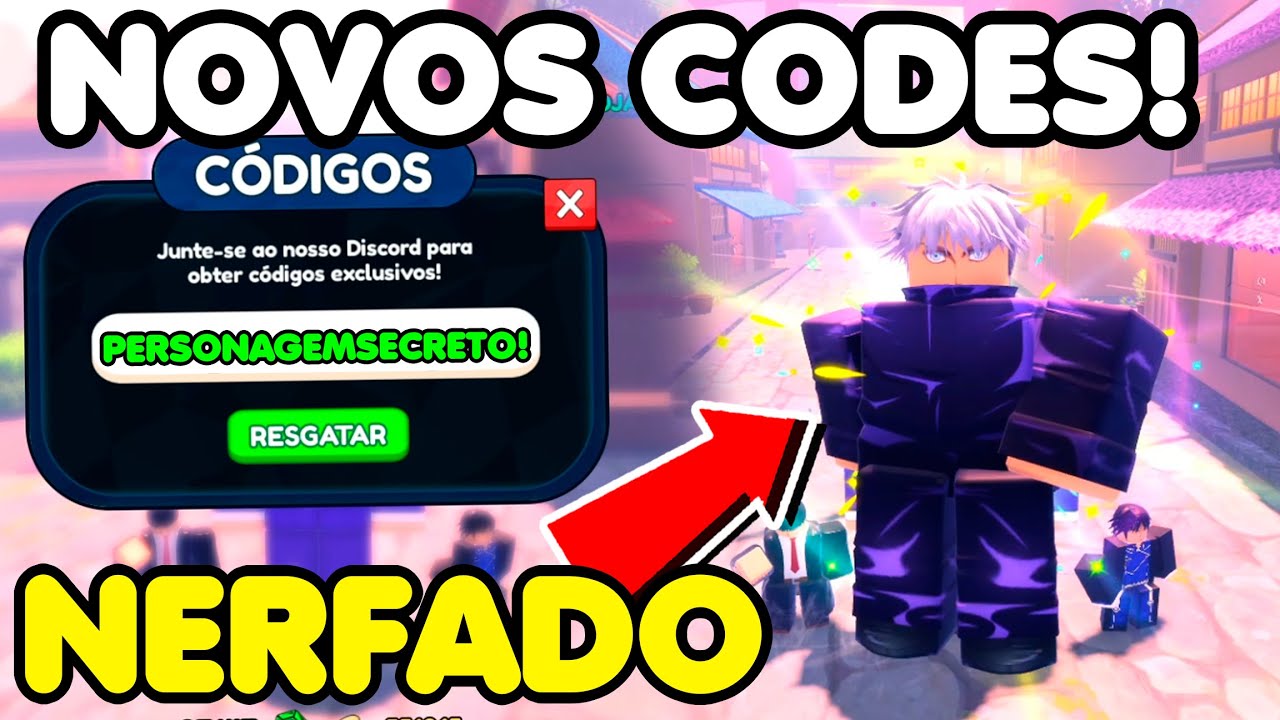 2 NOVOS CODES! GOJO NERFADO E NOVIDADES DA UPDATE NO ANIME LAST STAND ...