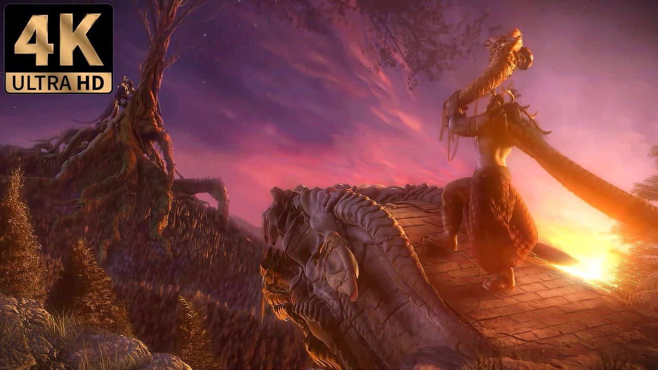 Warcraft III: Remastered Night Elf Ending Cinematic "Eternity's End ...