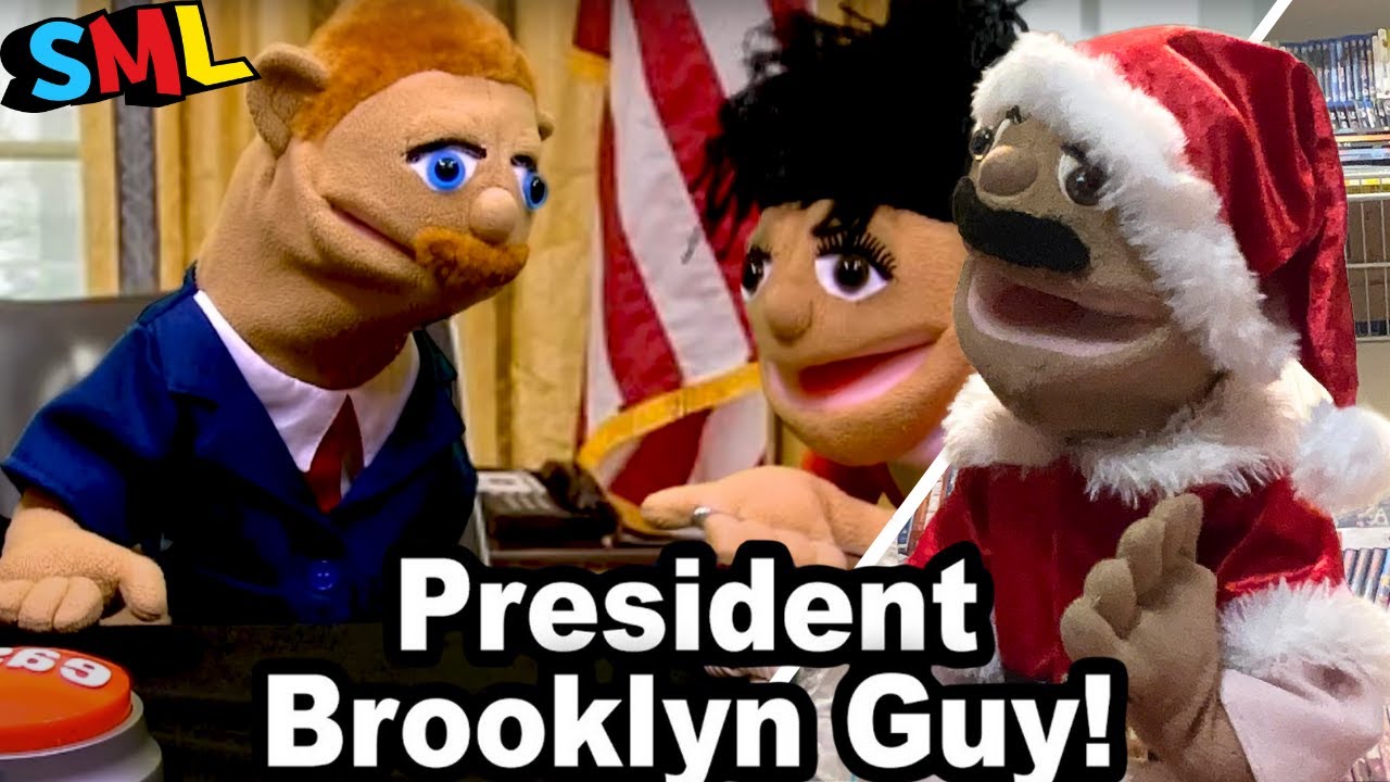 SML Movie: President Brooklyn Guy Reaction (Puppet Reaction) - YouTube