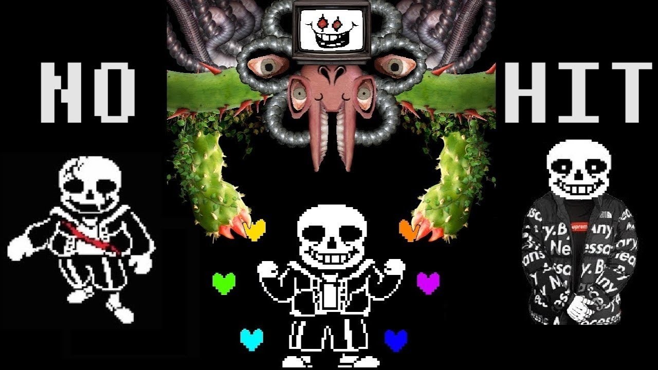 [NO-HIT] Undertale Seven Souls All Phases + Meme Endings (FIRST EVER ...
