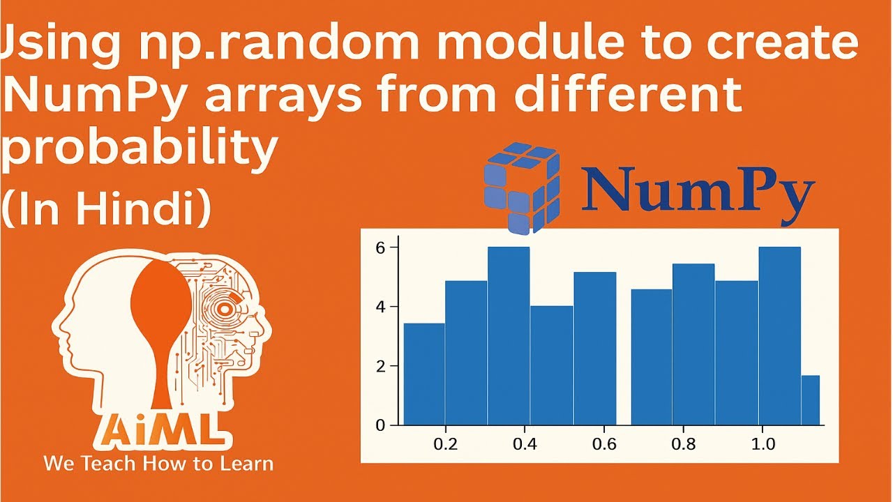 Numpy Lec 27 Using Nprandom Module To Create Numpy Arrays Frm 2821