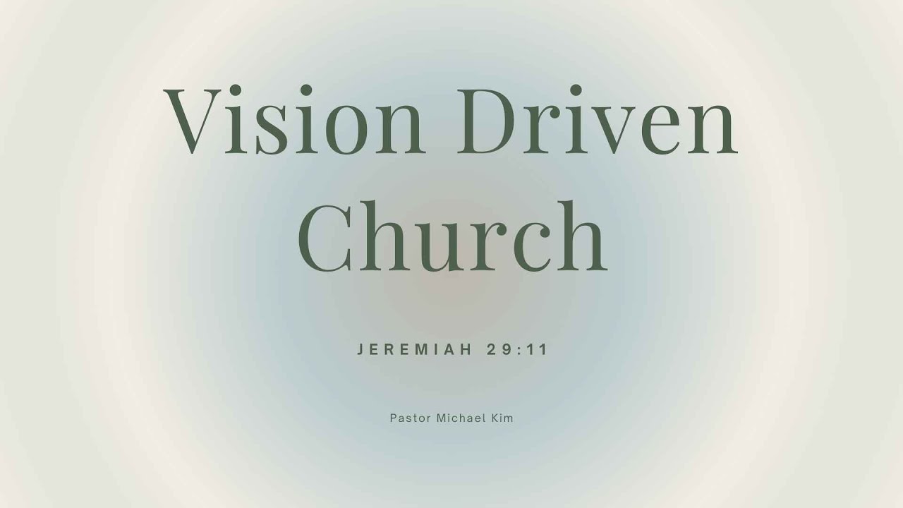 Vision Driven Church December 01, 2024 - YouTube