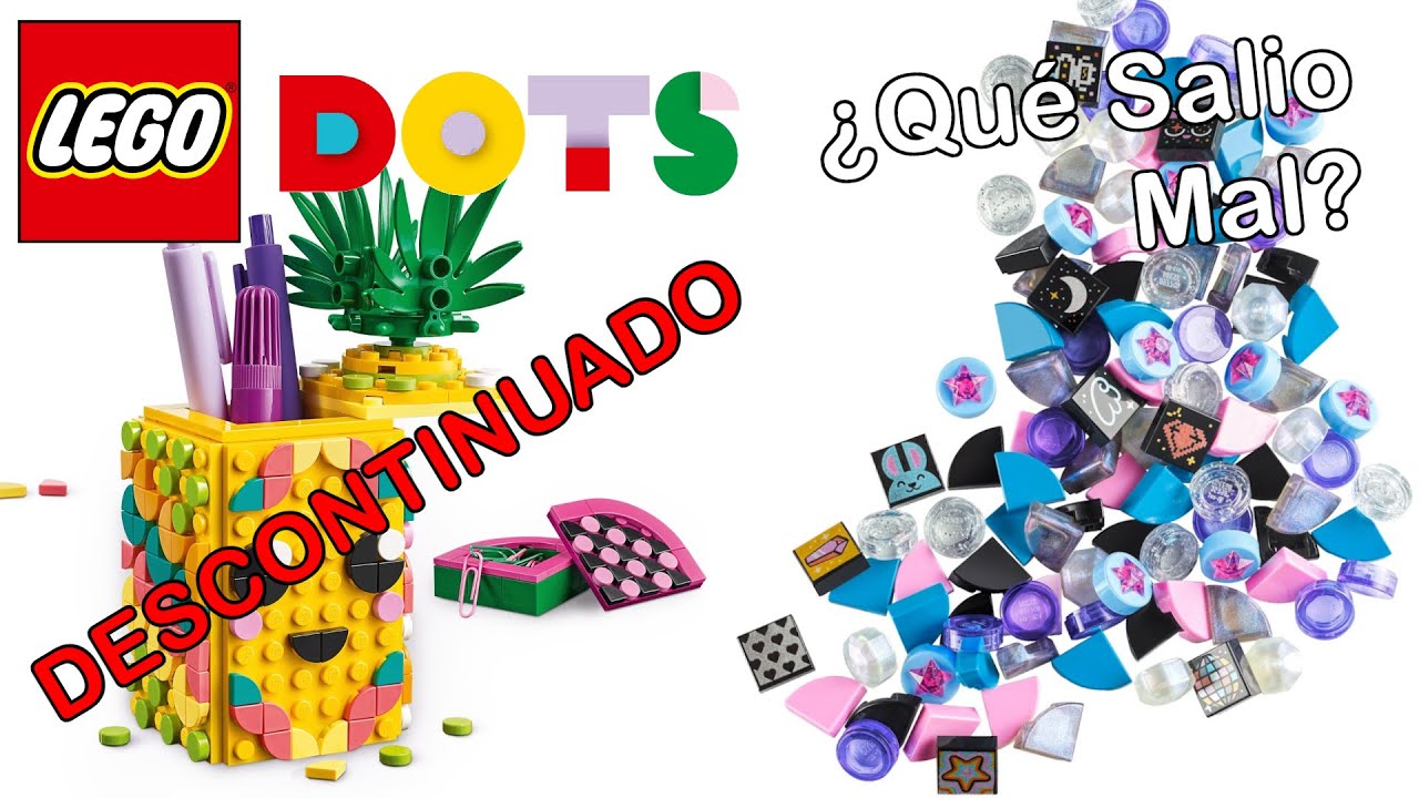 LEGO Dots DESCONTINUADO! - ¿Qué Salio Mal? - YouTube