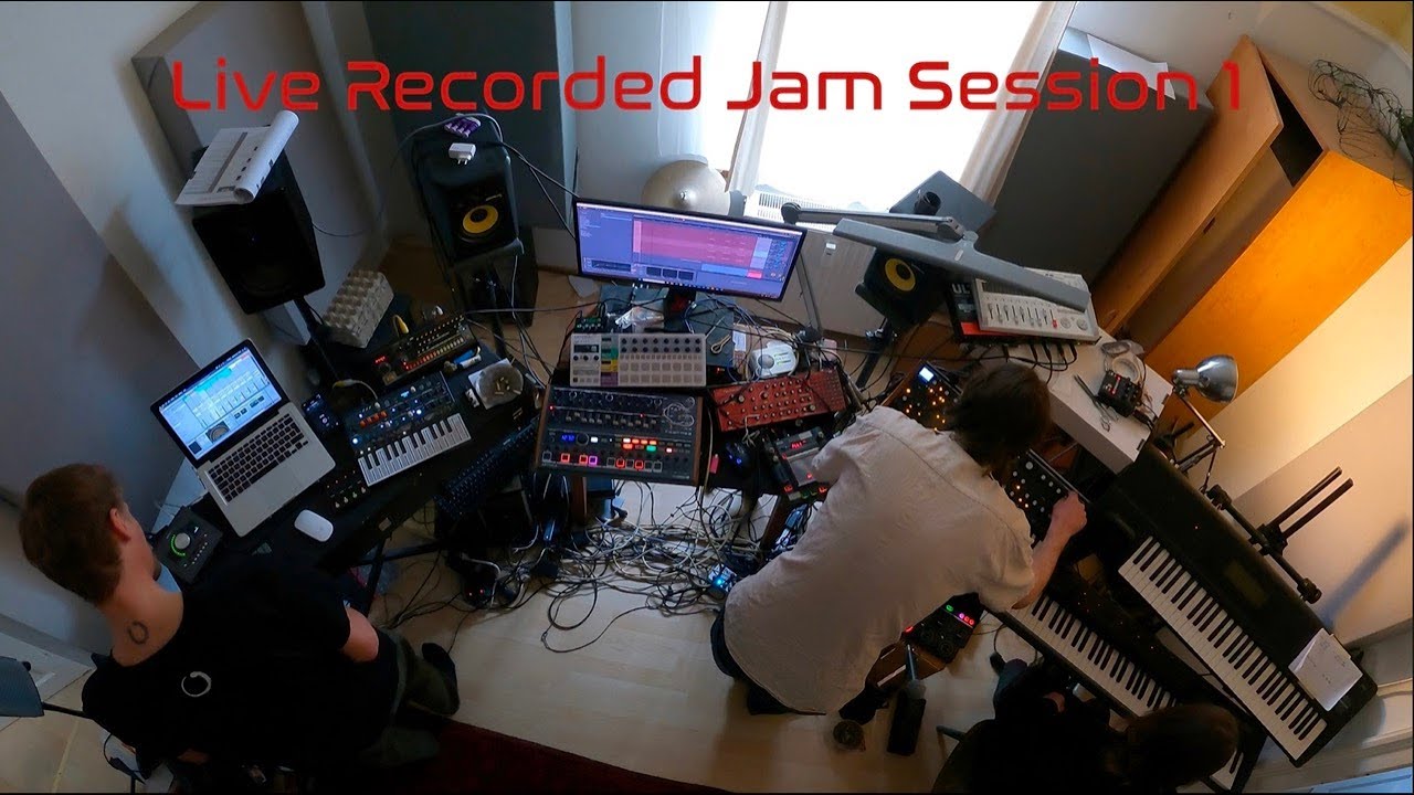 Live Ambient Synth Jam Snippet | 3-Person Hardware Session ...