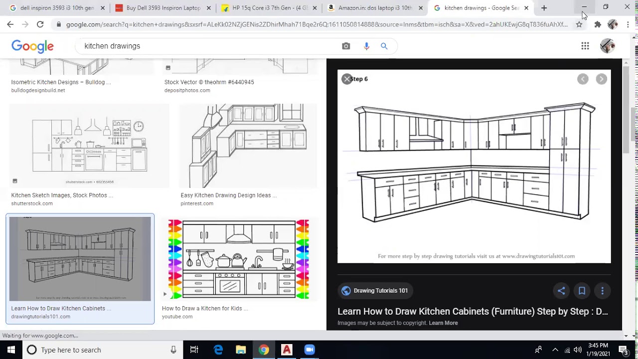 KITCHEN ISOMETRIC DRAWING - YouTube
