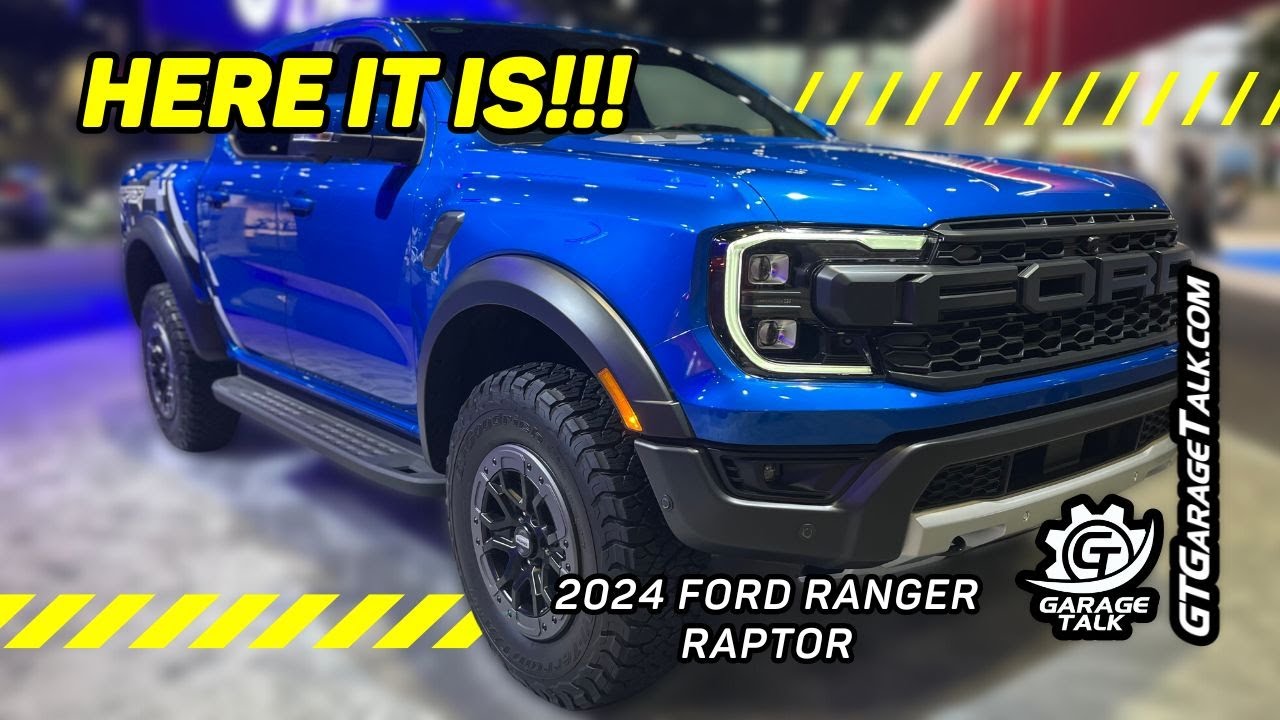 2024 Ford Ranger Raptor and Lariat from the Chicago Auto Show - YouTube