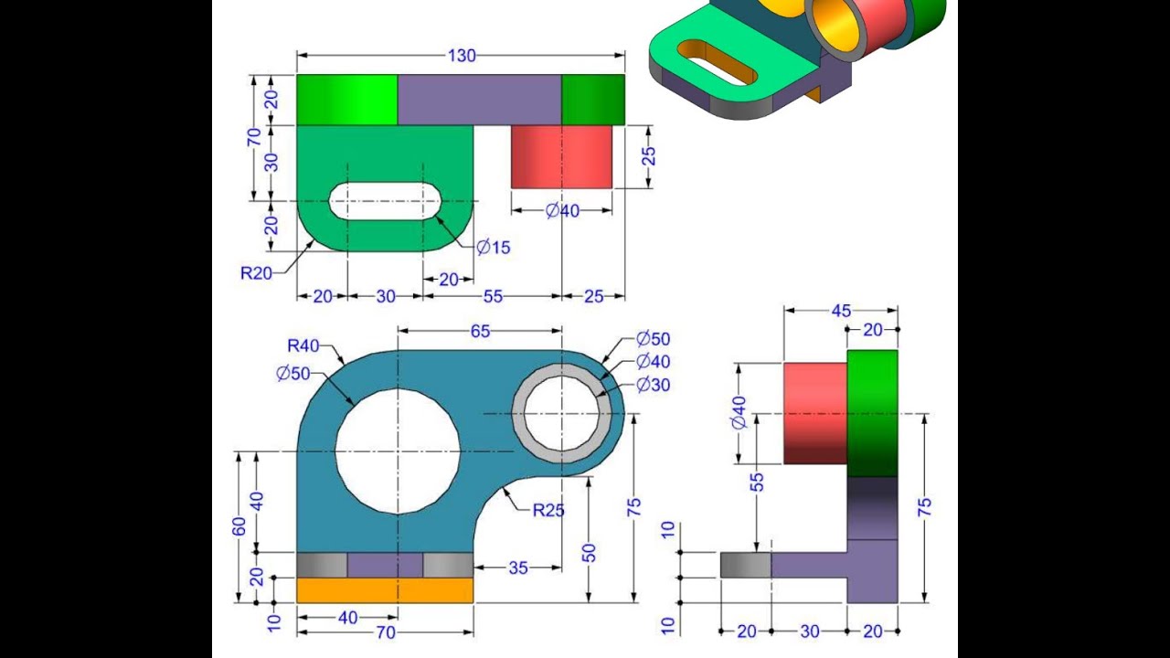 SolidWorks Exercise - 44 - YouTube
