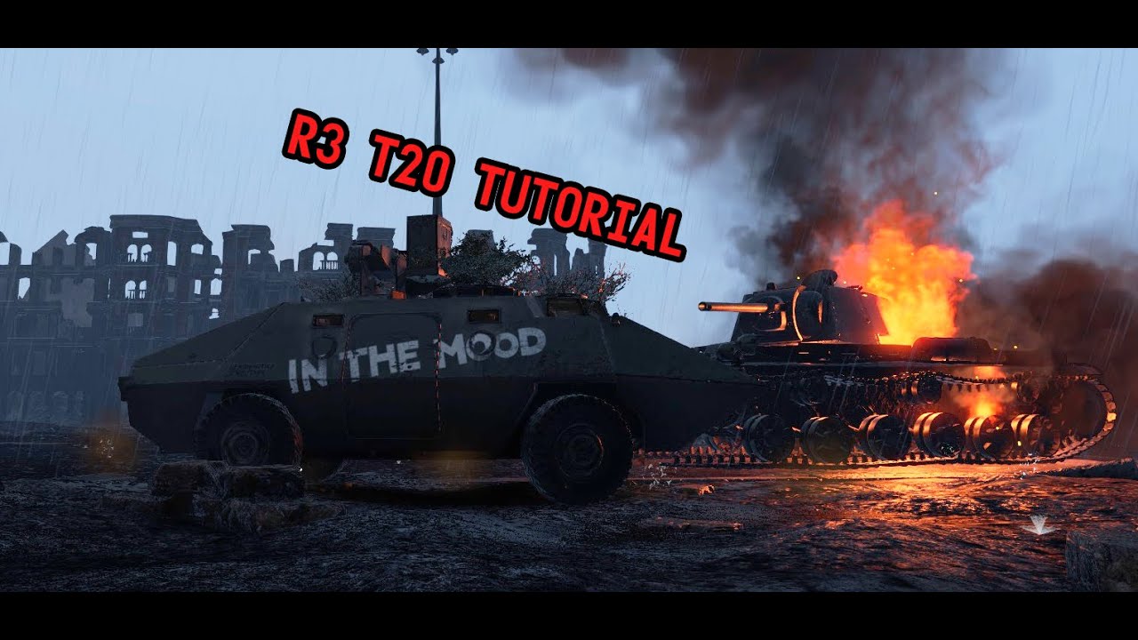 How To Kill Heavy Tanks With The R3 T20 FA HS - YouTube