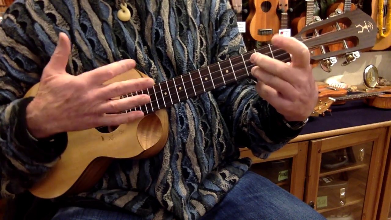 "Love Me Tender" on Anuenue Super Lani Tenor #4029 @ Ukulele Mania ...