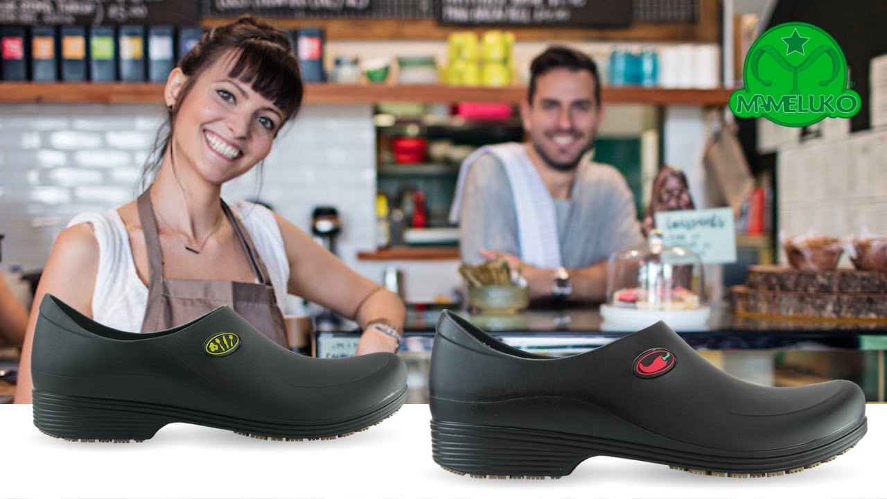 Go Cook Sticky Shoes Calçado Para Cozinha exclusivo da Mameluko - YouTube