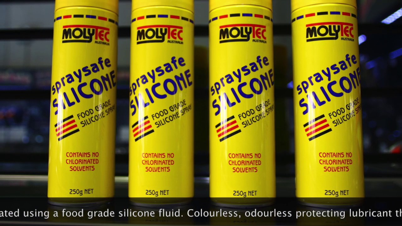 Molytec Spraysafe Silicone - YouTube