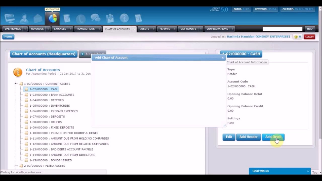 OfficeCentral: Bagaimana Untuk Menambah Header/Detail Dalam Accounting ...