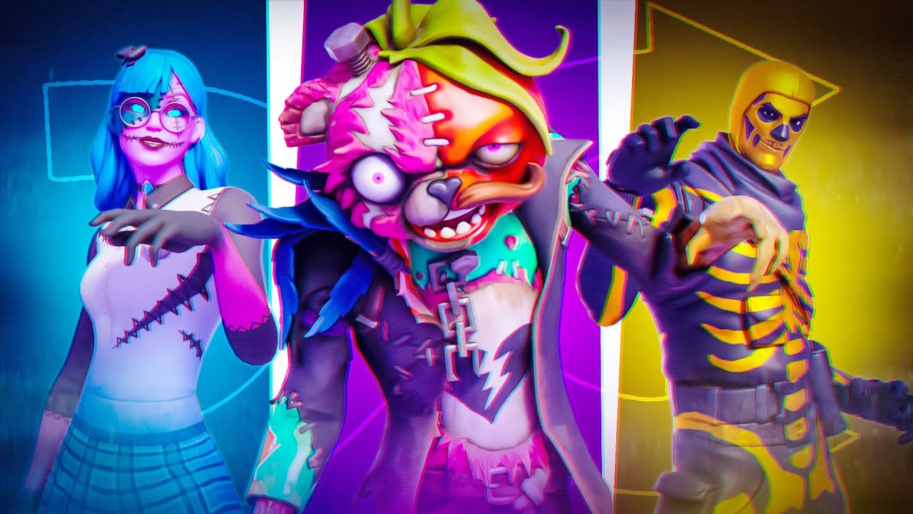 THE SCARIEST SKINS IN FORTNITE! - YouTube