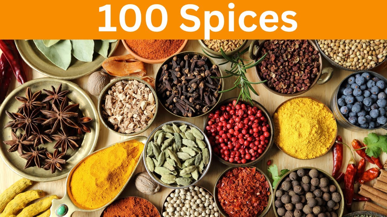 You Won't Believe the 100 Spice Names Every Home Cook Should Know - YouTube