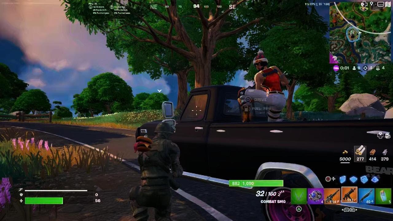 Fortnite C4 S4 midnightstroker1 crown dub in builds - YouTube