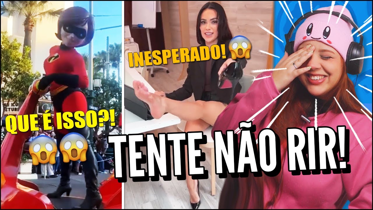 ISSO FOI COMPLETAMENTE INESPERADO - JOVENS REAGEM A TENTE NÃO RIR ...