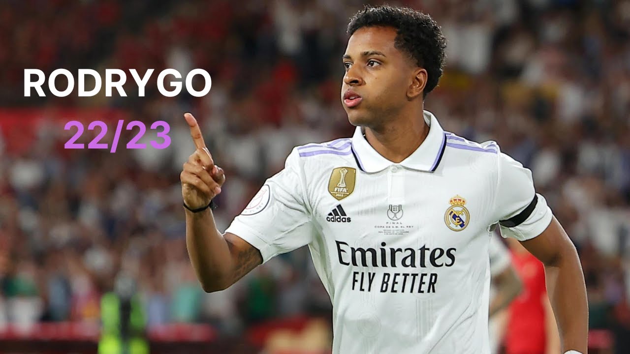 Rodrygo Best of Dribbles - Goals & Assists 2023 | HD - YouTube