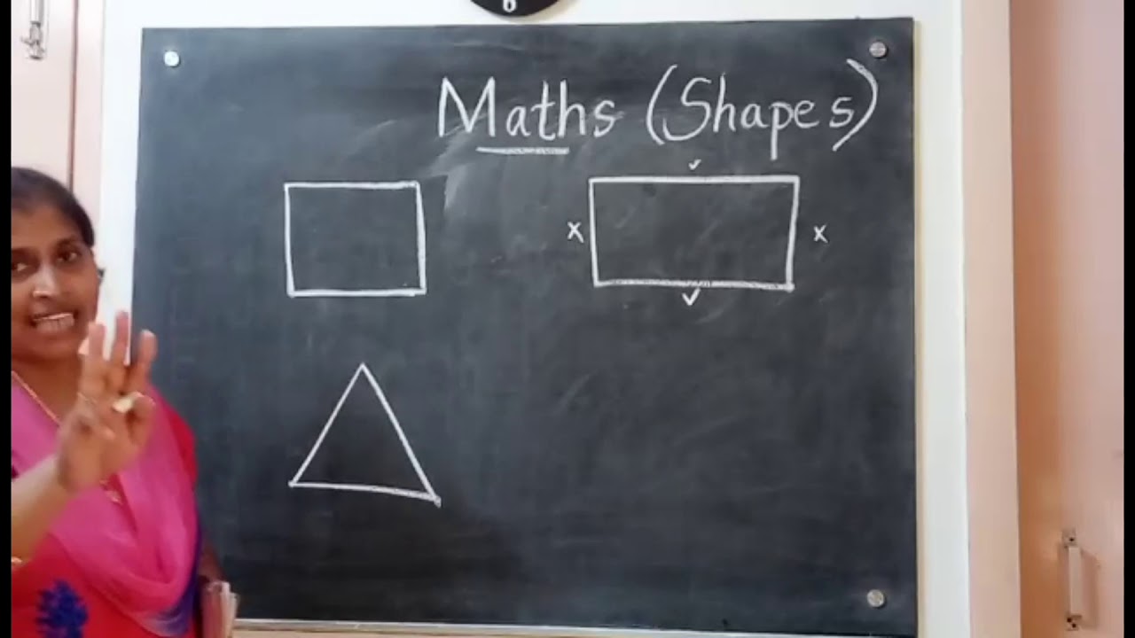 Online Recorded Maths Class For Ukg Kids | How To Teach Shapes to kids ...