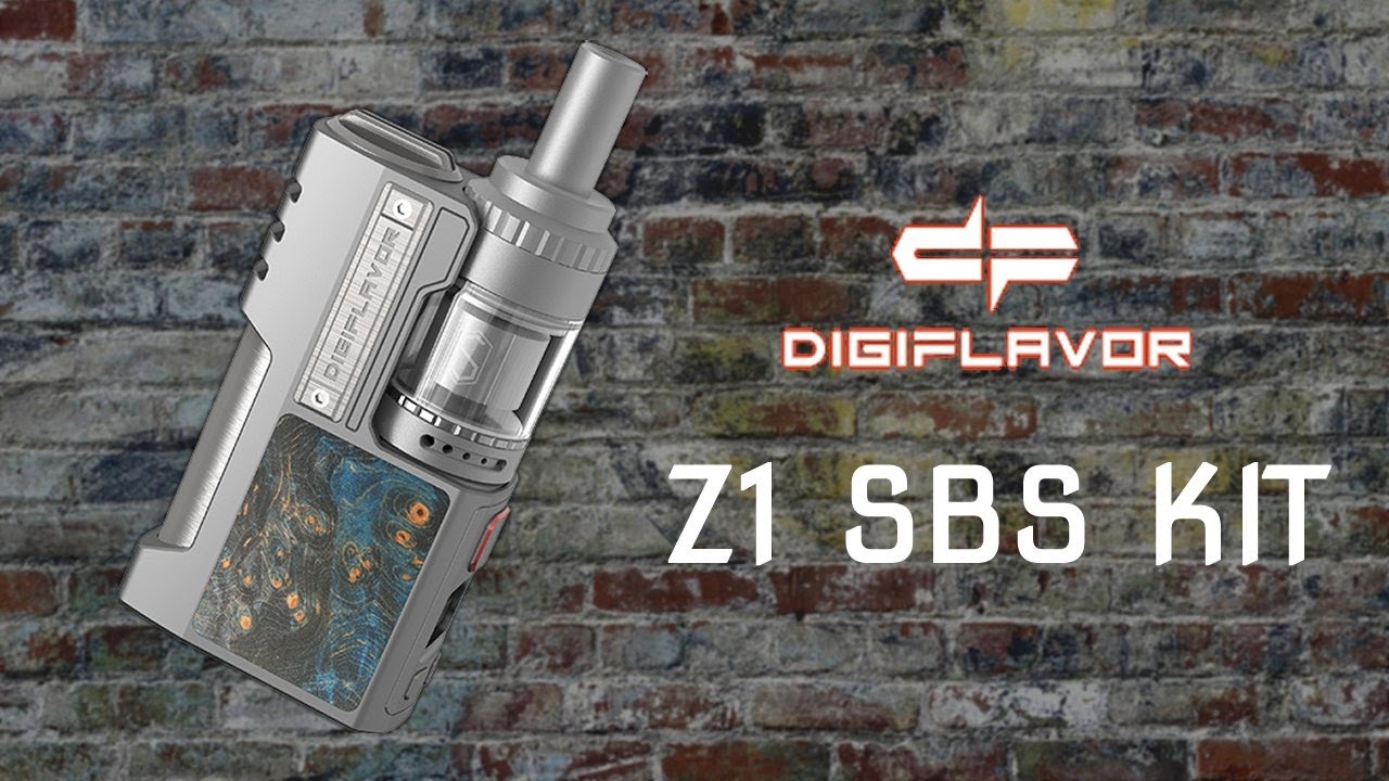 Digiflavor Z1 SBS Kit (Siren v3 + mod) - YouTube