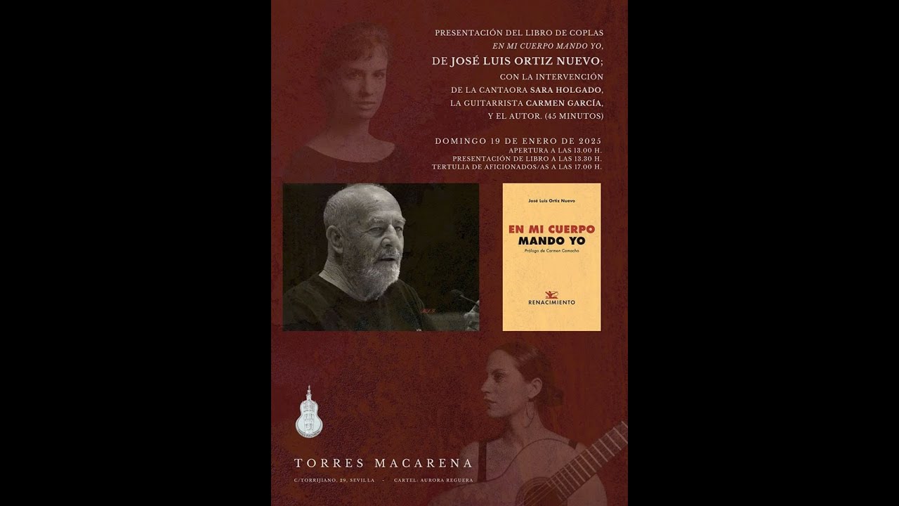 presentación del libro EN MI CUERPO MANDO YO de José Luis Ortiz Nuevo ...