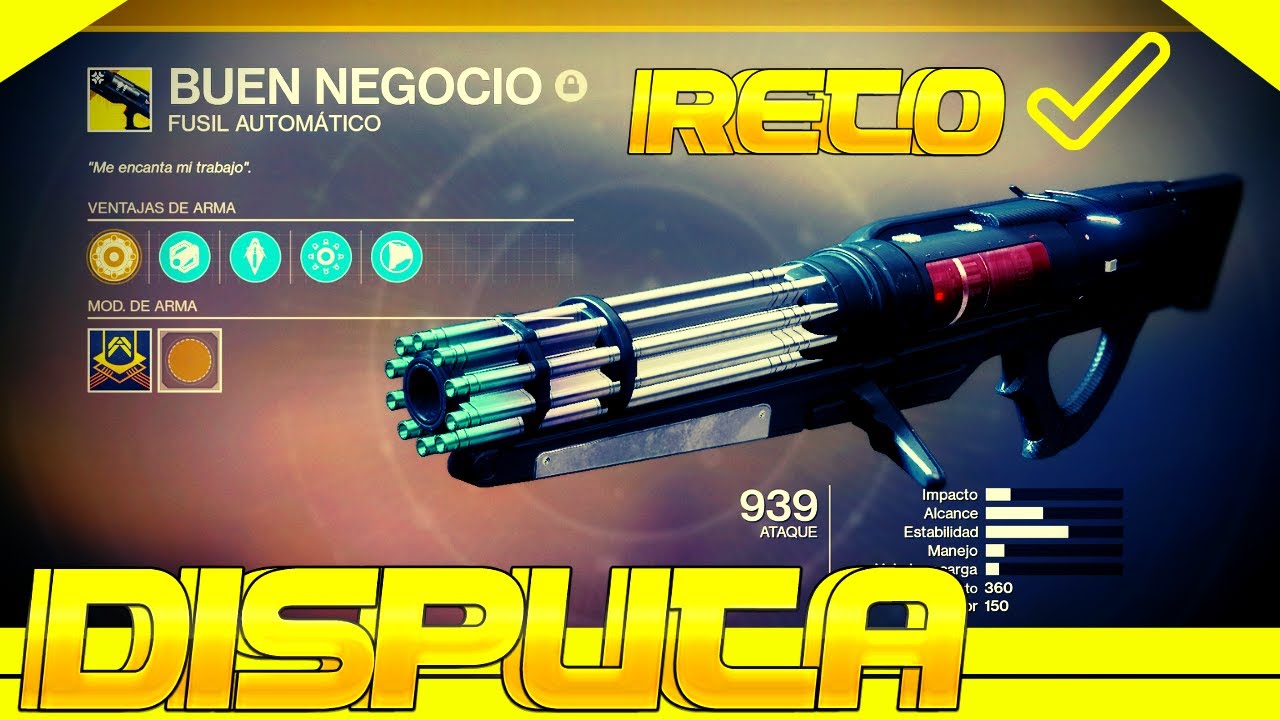 Solo Exóticos en el Crisol (Disputa) Destiny 2 - Buen Negocio #Reto 1 ...