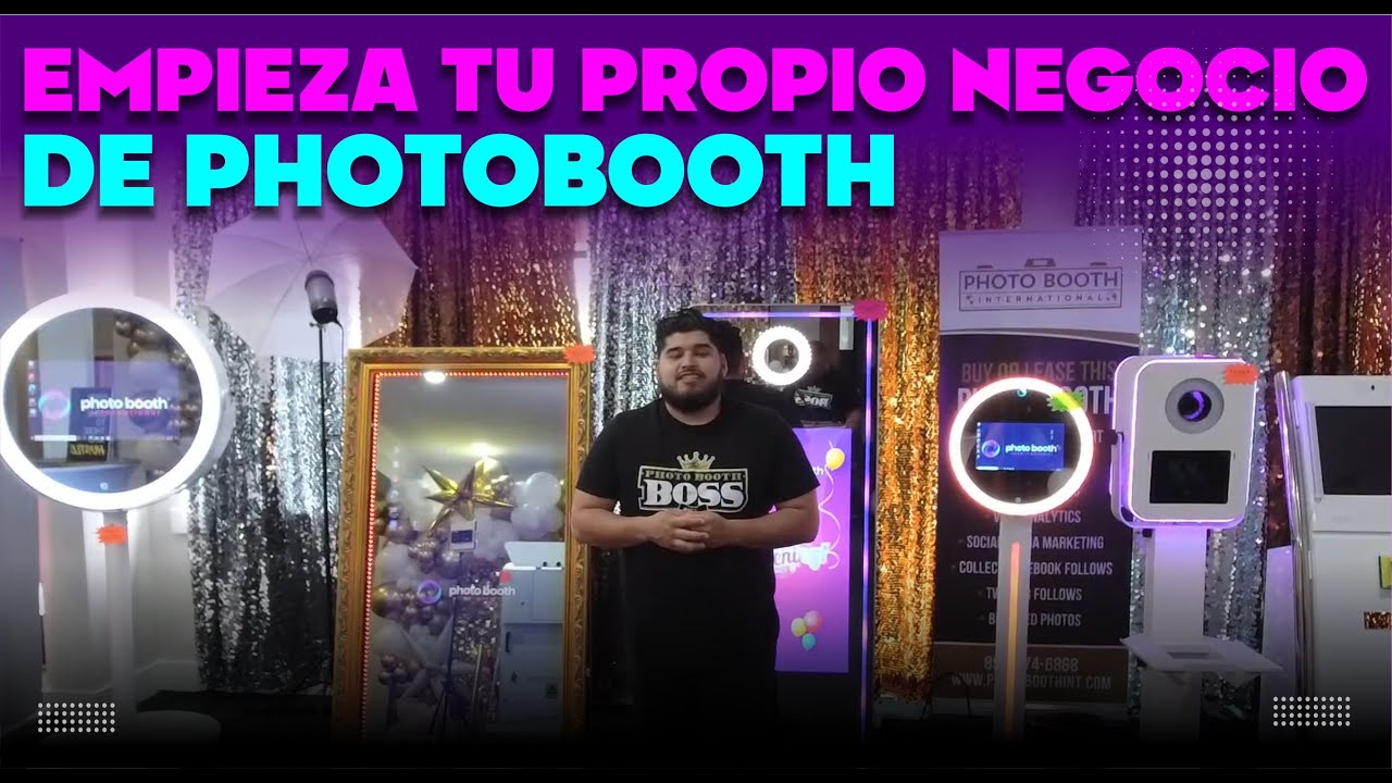 Empieza tu propio negocio de photobooth #pbifamily - YouTube