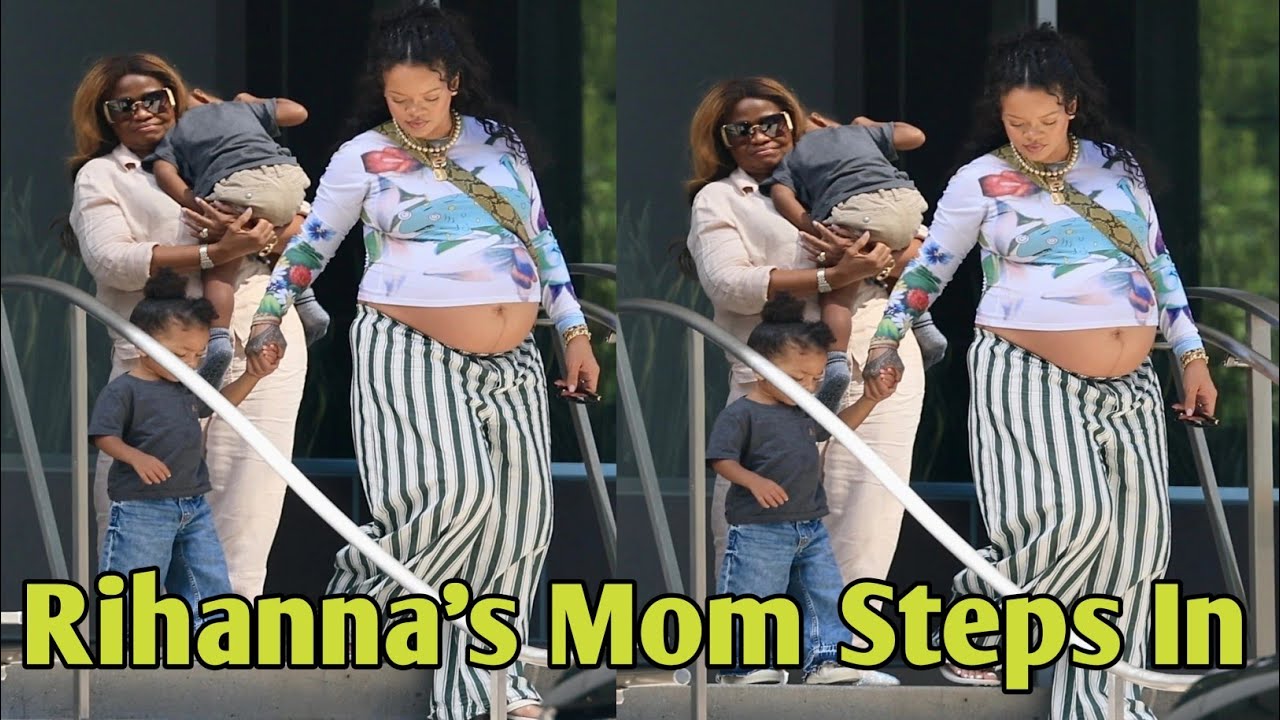 Rihanna’s Mother Steps In to Help Amid Pregnancy Glow – A Family Moment ...