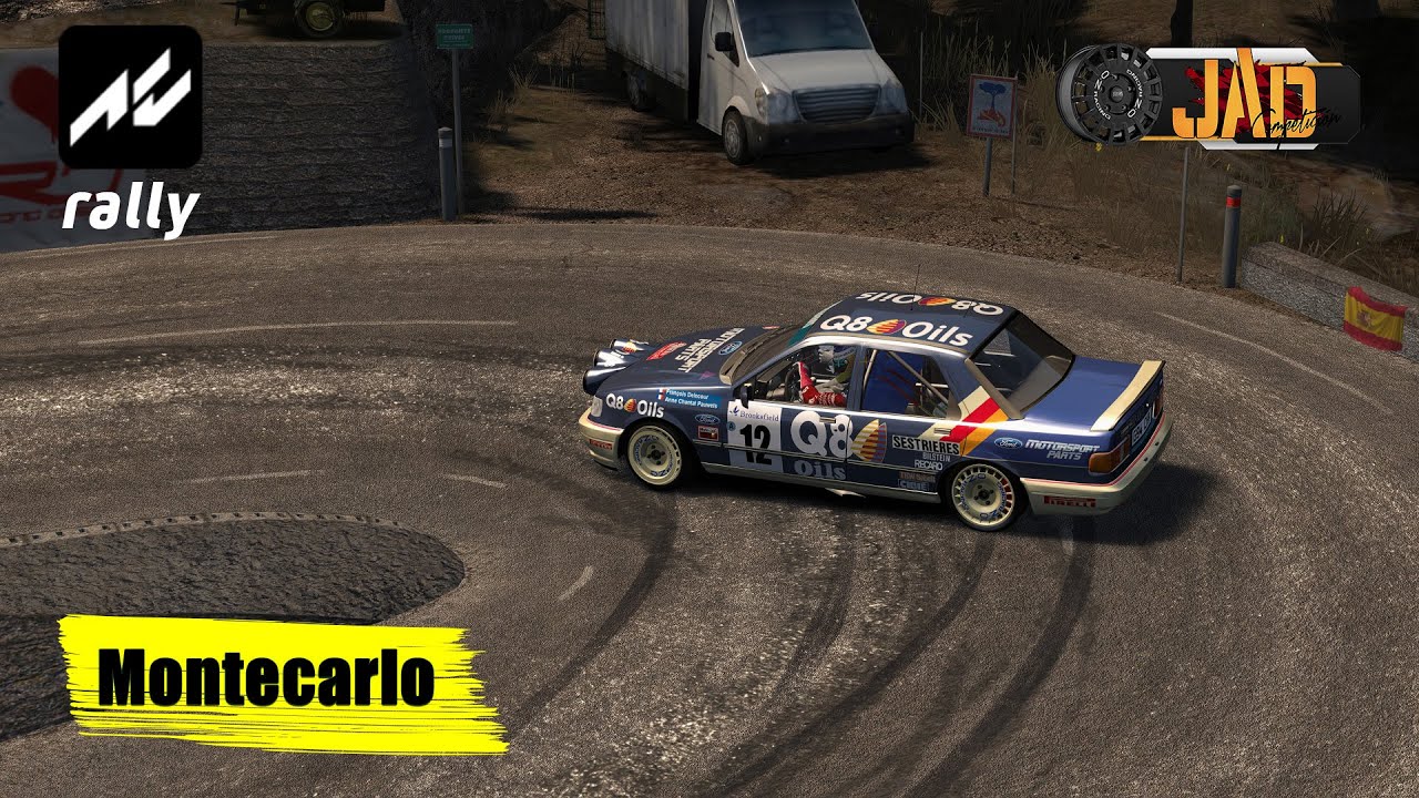 Assetto Corsa - SIERRA COSWORTH 4x4 SAPPHIRE - Montecarlo - YouTube