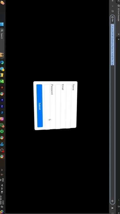 Form In Html Css Html Webdesign Css Htmltutorial Htmlcss Viral Shorts Youtubeshorts 
