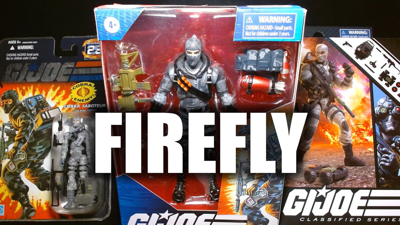Firefly GI JOE Action Figure Hasbro - YouTube