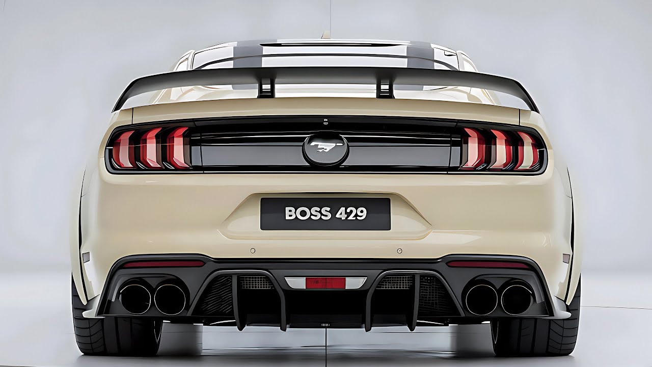 The Return of the Legend: Ford's 2025 Mustang Boss 429 REVEALED! - YouTube
