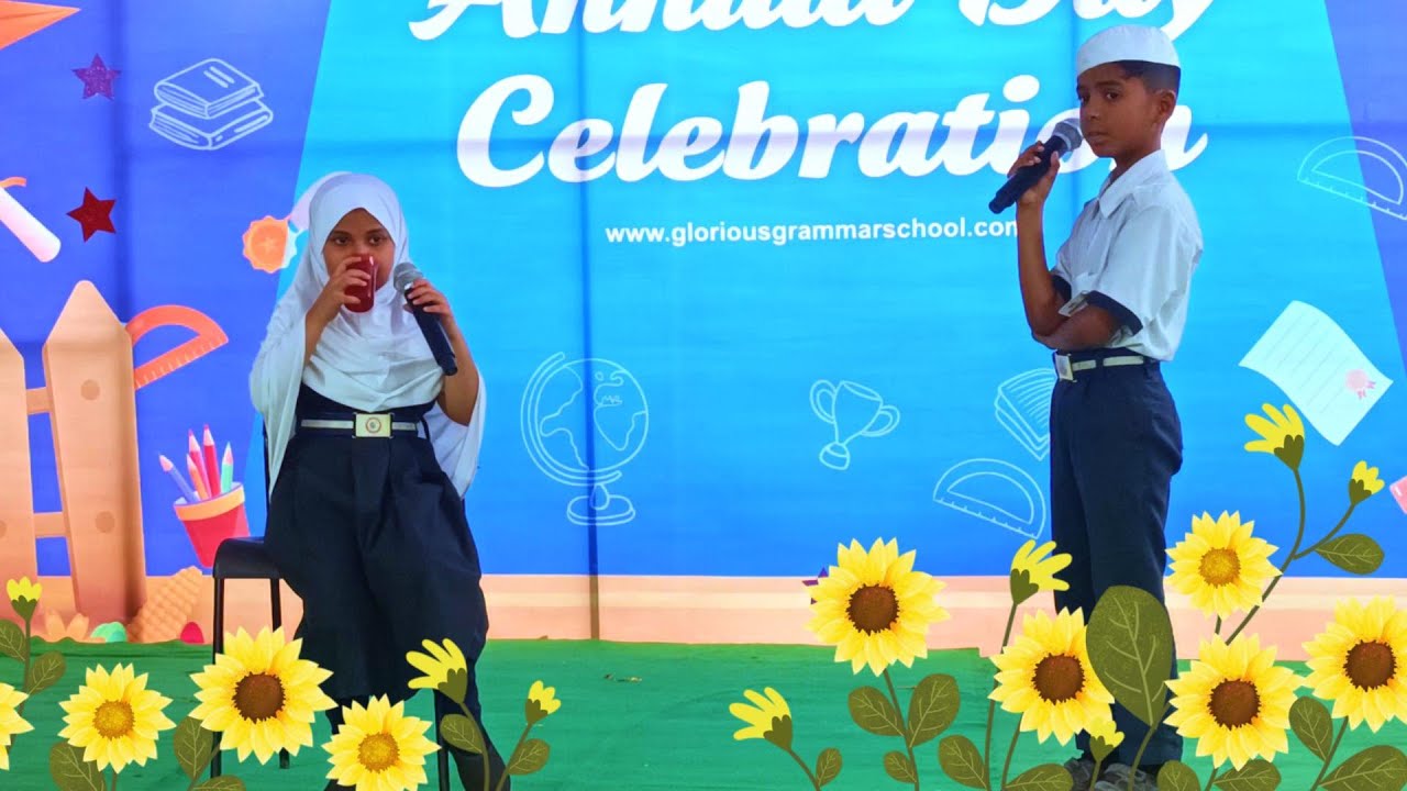 GLORIOUS KIDS | PAANI PEENE KA SUNNAT | 2nd ANNUAL DAY CELEBRATION ...