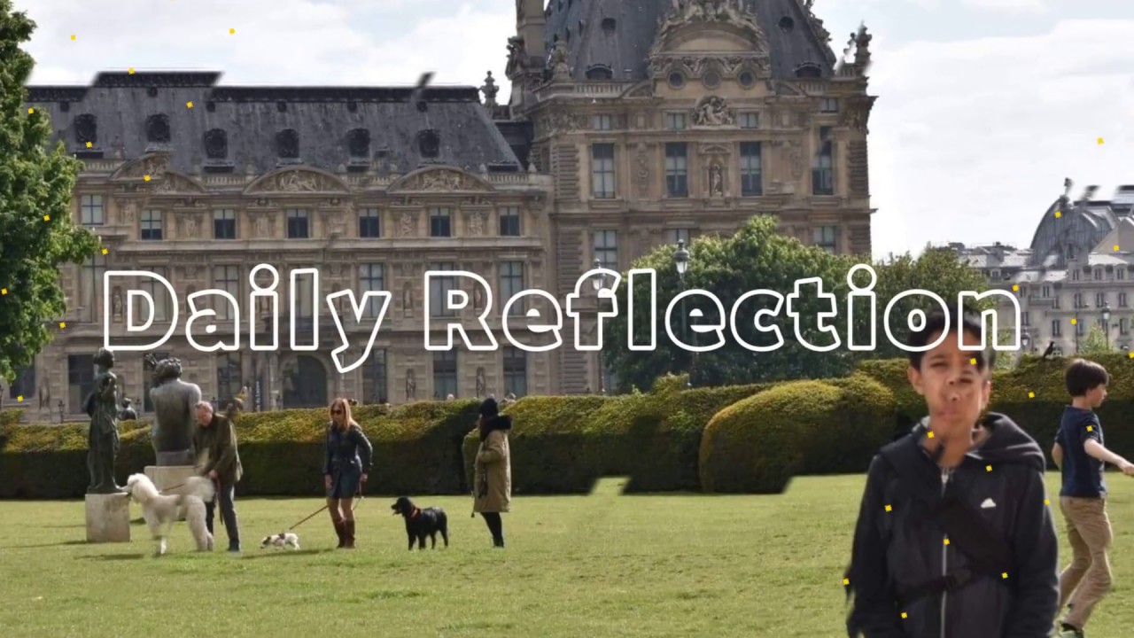 Daily Reflection Intro - YouTube