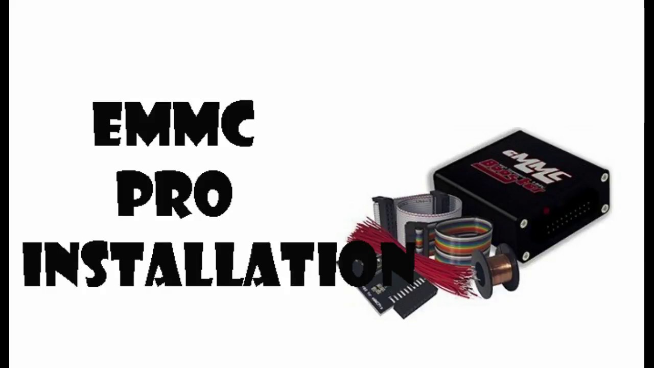 Emmc Pro Box Installation: setup - YouTube