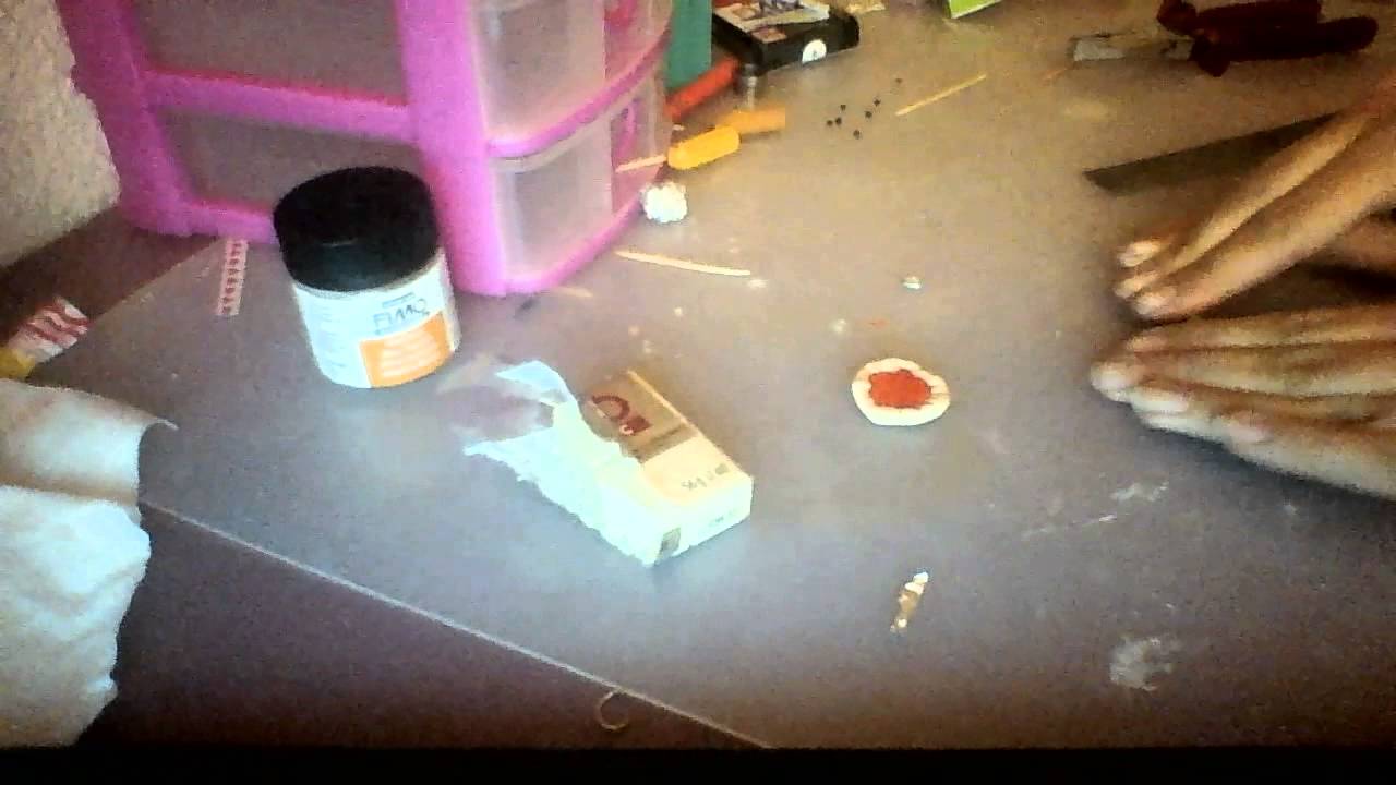 Tuto fimo pizza réaliste - YouTube