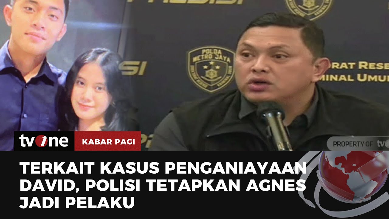 Polisi Tetapkan AG sebagai Pelaku Kasus Penganiayaan David | Kabar Pagi ...