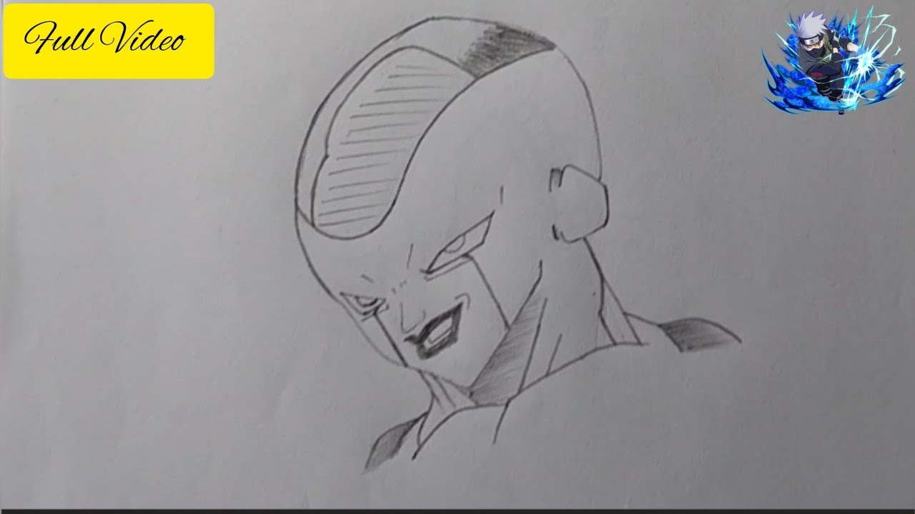 Freeze Drawing From Dragonball z - YouTube