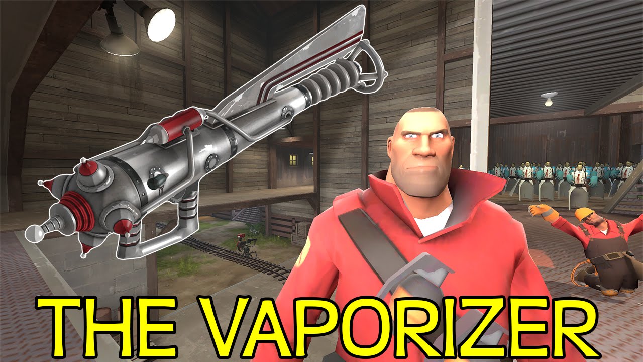 THE VAPORIZER - Cow Mangler 5000 - TF2 Weapon Challenge - YouTube