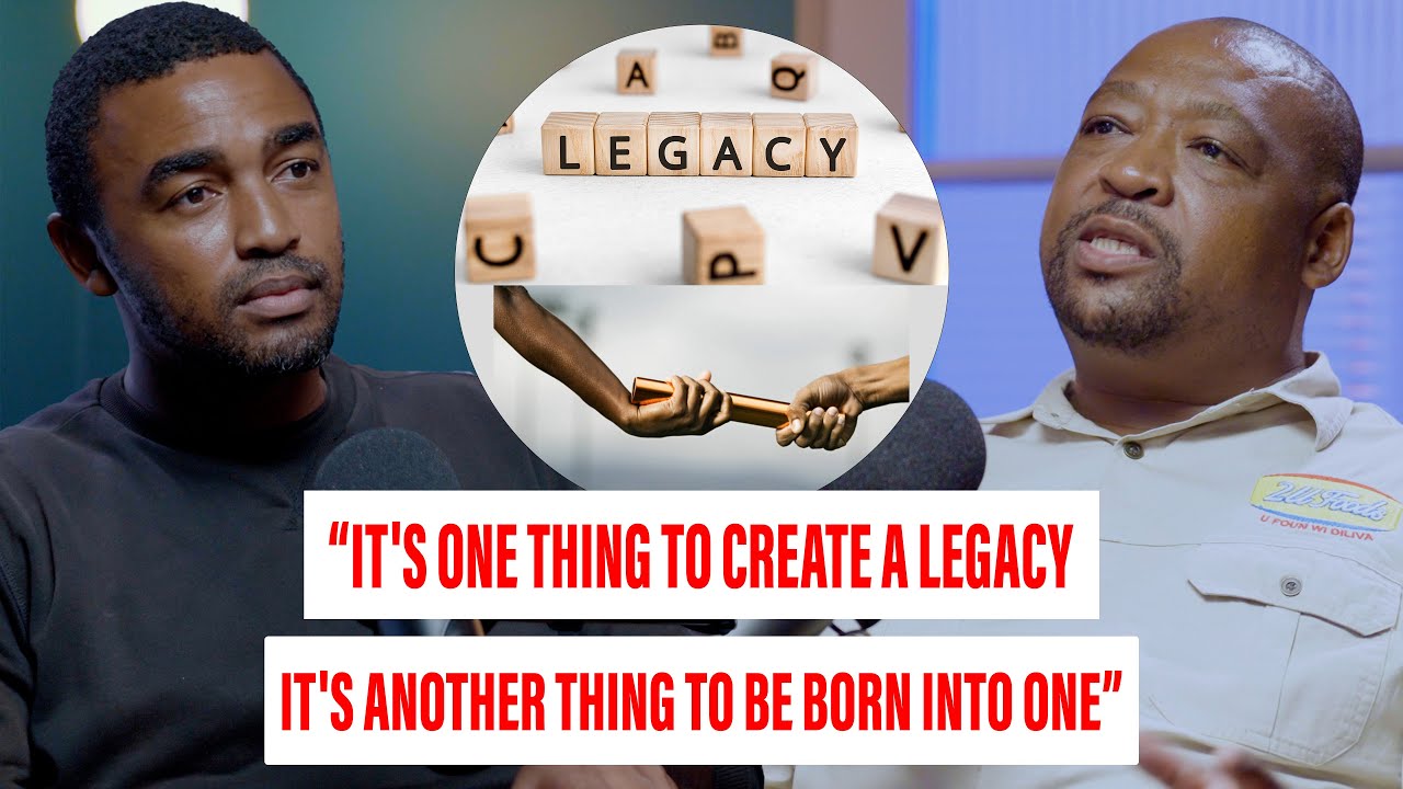 "IT'S ONE THING TO CREATE A LEGACY, IT'S ANOTHER THING TO BE BORN INTO ...