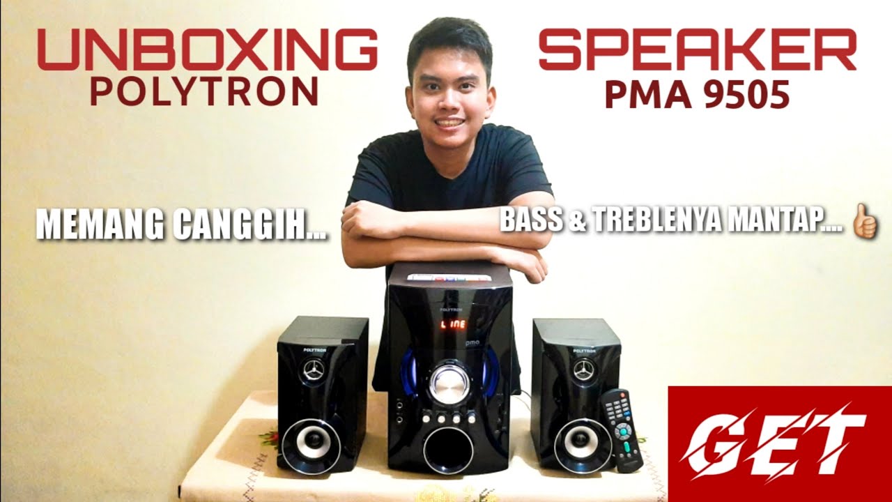 Unboxing Speaker Polytron PMA 9505 Indonesia! - YouTube