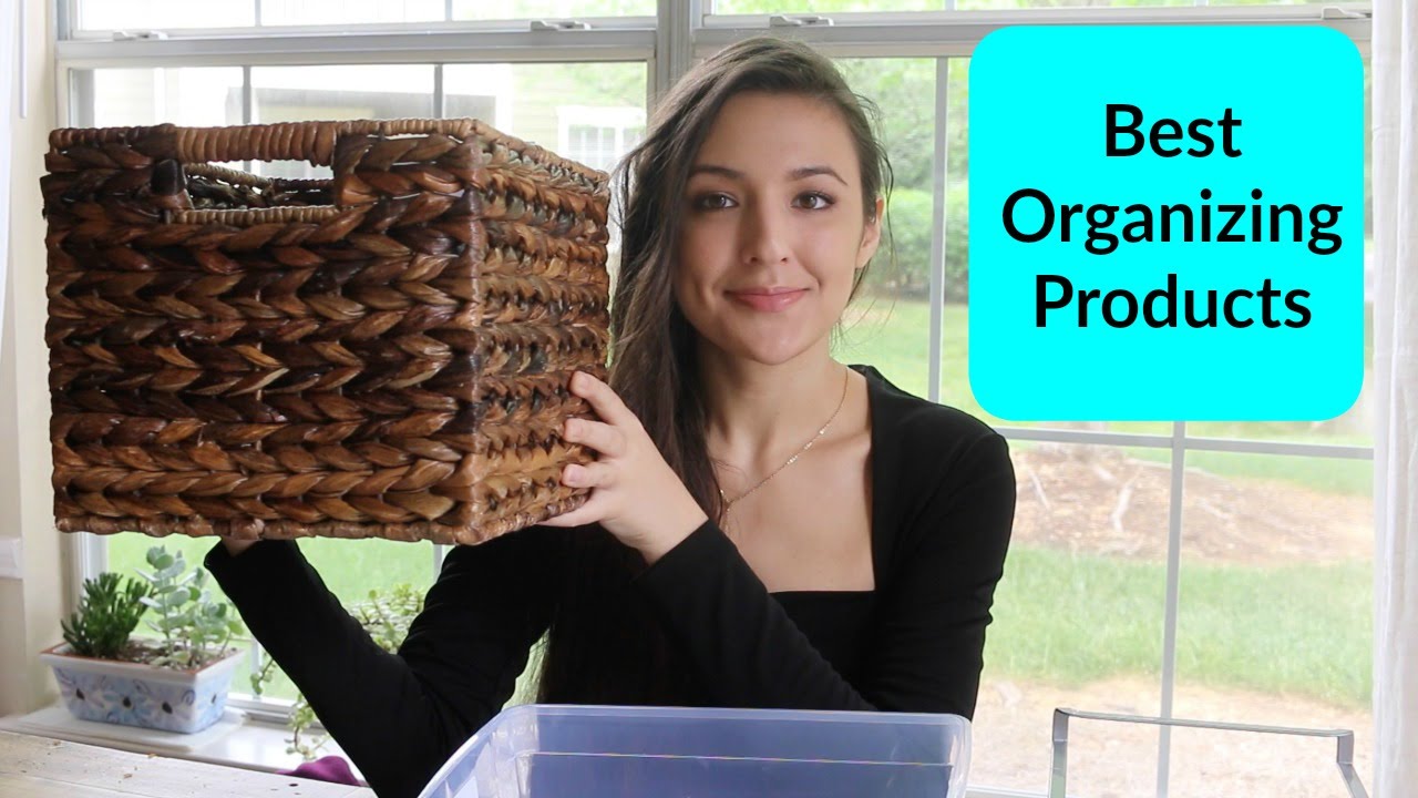 My Top Simple Organizing Products - YouTube