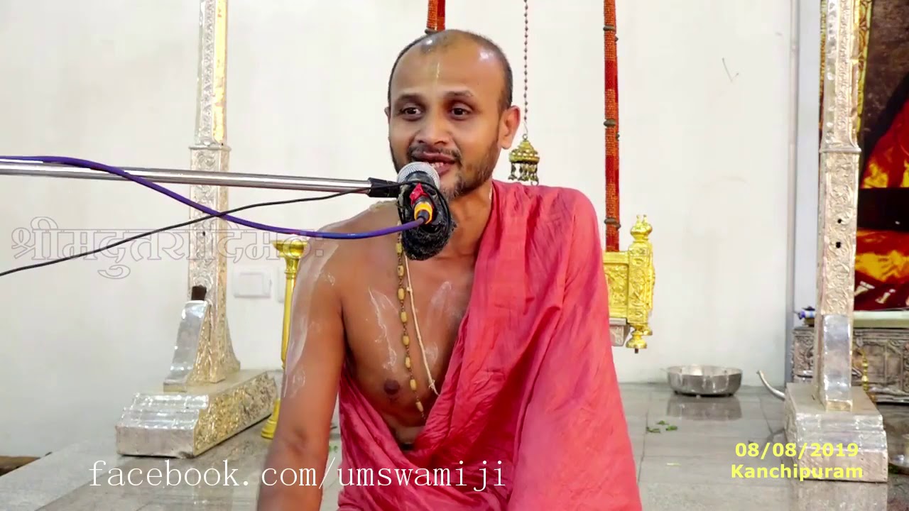 Sri Satyatma Tirtha Swamiji- Kanchi Chaturmasya 2019 - YouTube