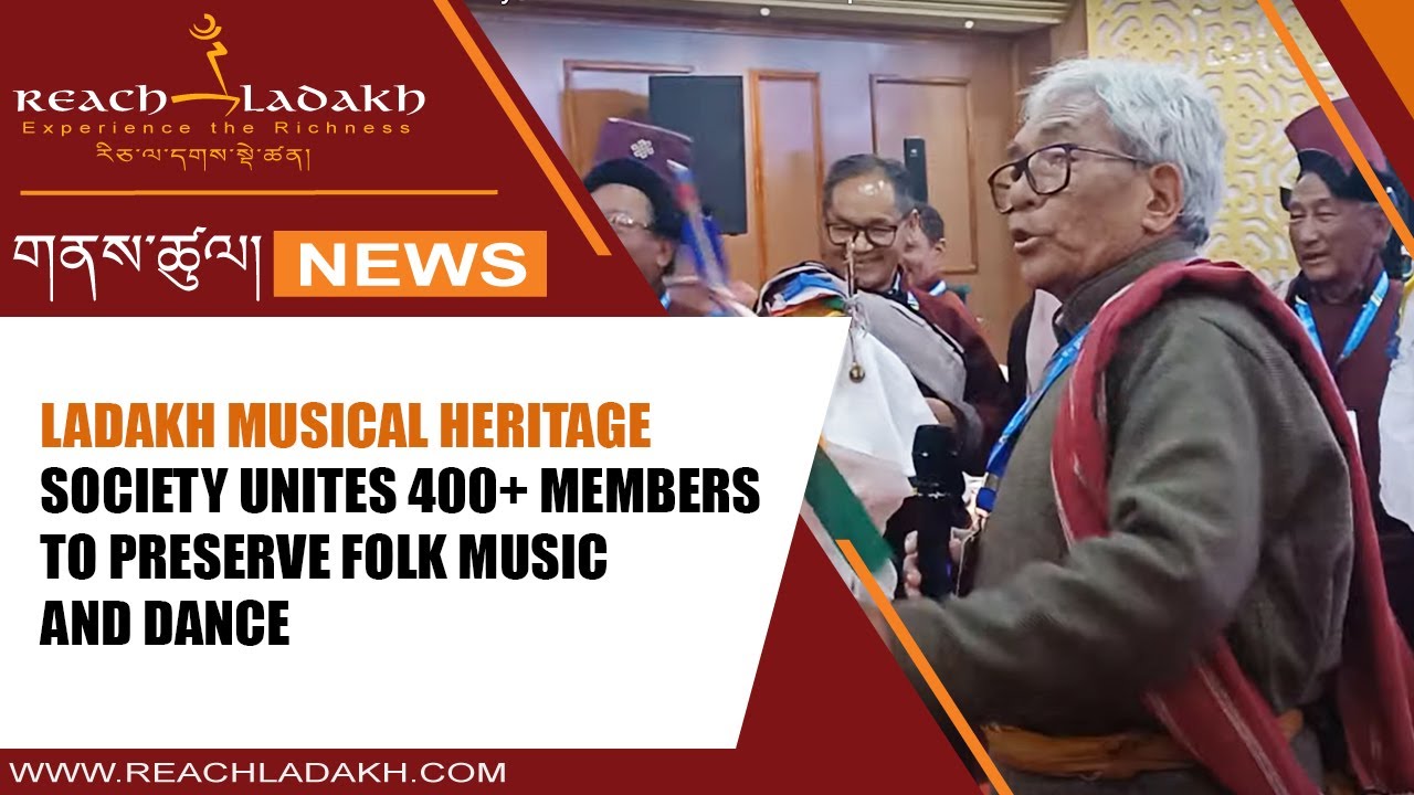 Ladakh Musical Heritage Society unites 400+ members to preserve folk ...
