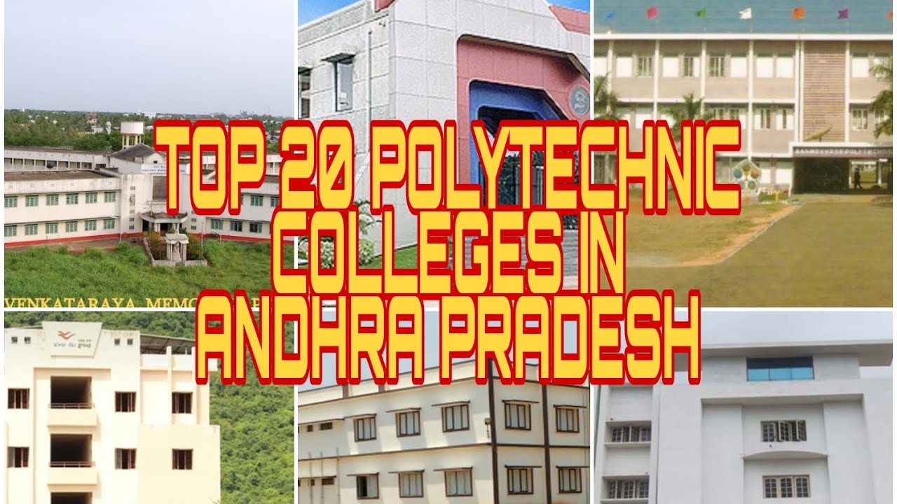 TOP 20 POLYTECHNIC COLLEGES IN ANDHRA PRADESH|| # ...