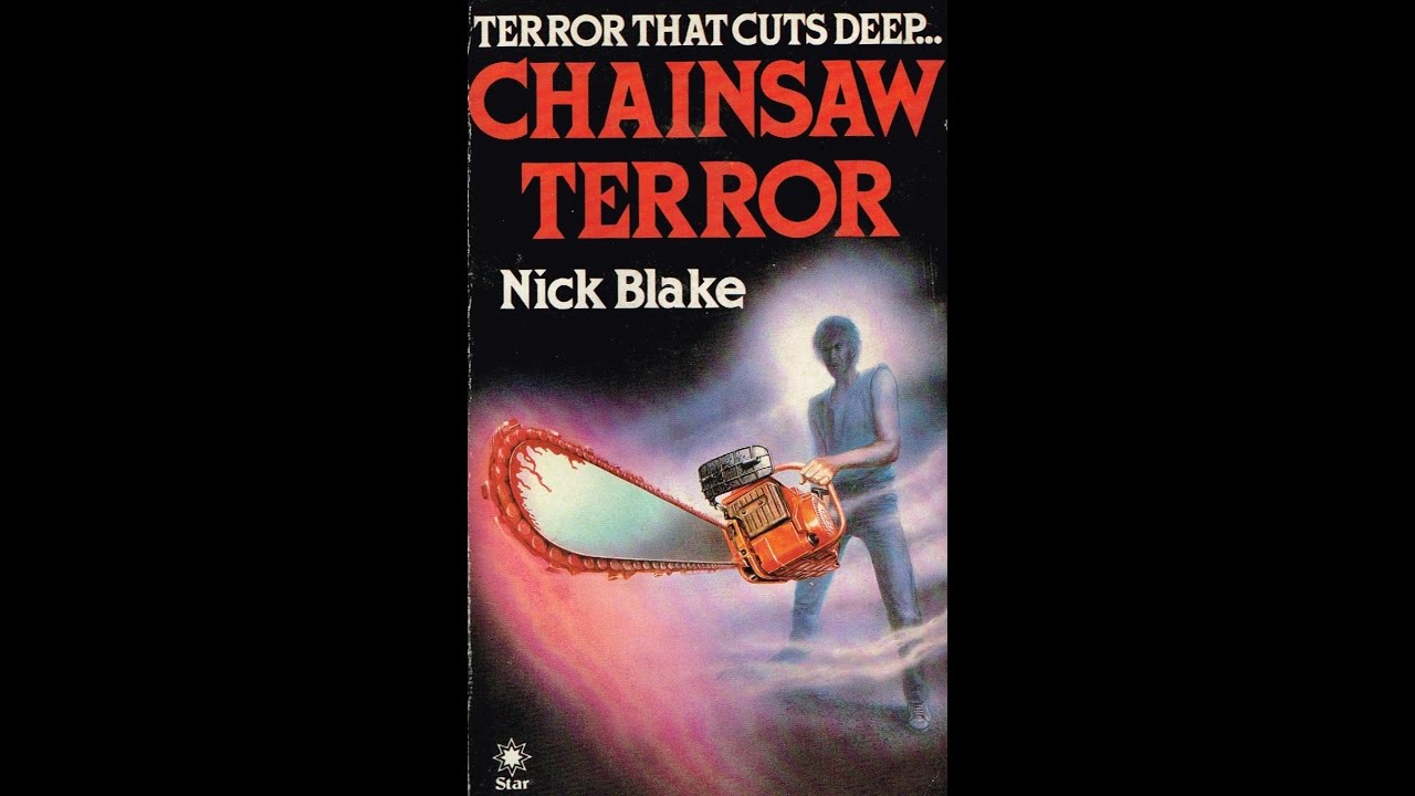 October Library Book Review 25 Chainsaw Terror By Shaun Hutson - YouTube