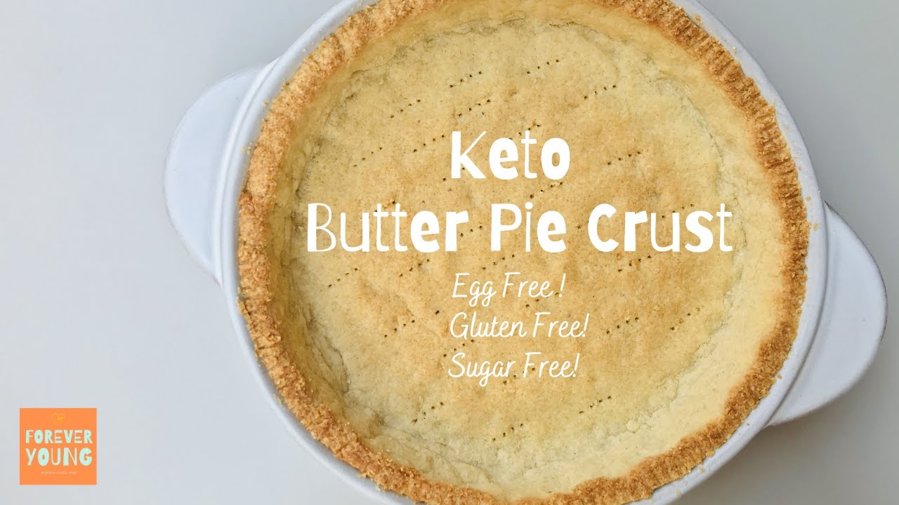 Buttery and Flaky🧡Best Keto Butter Pie Crust ⎪Eggless⎪Only 5 ...