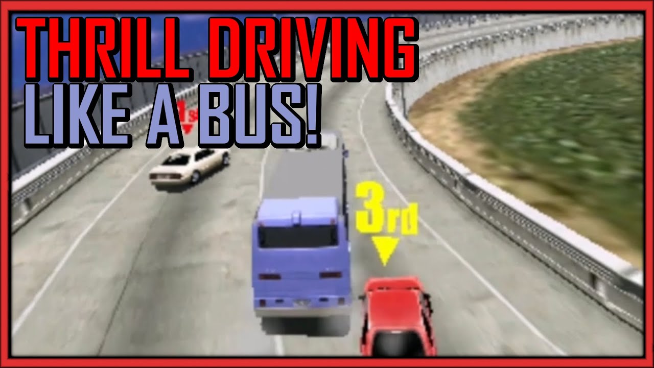 Thrill Drive USA Course BUS NO CRASHES || Thrill Driving Like A Bus ...